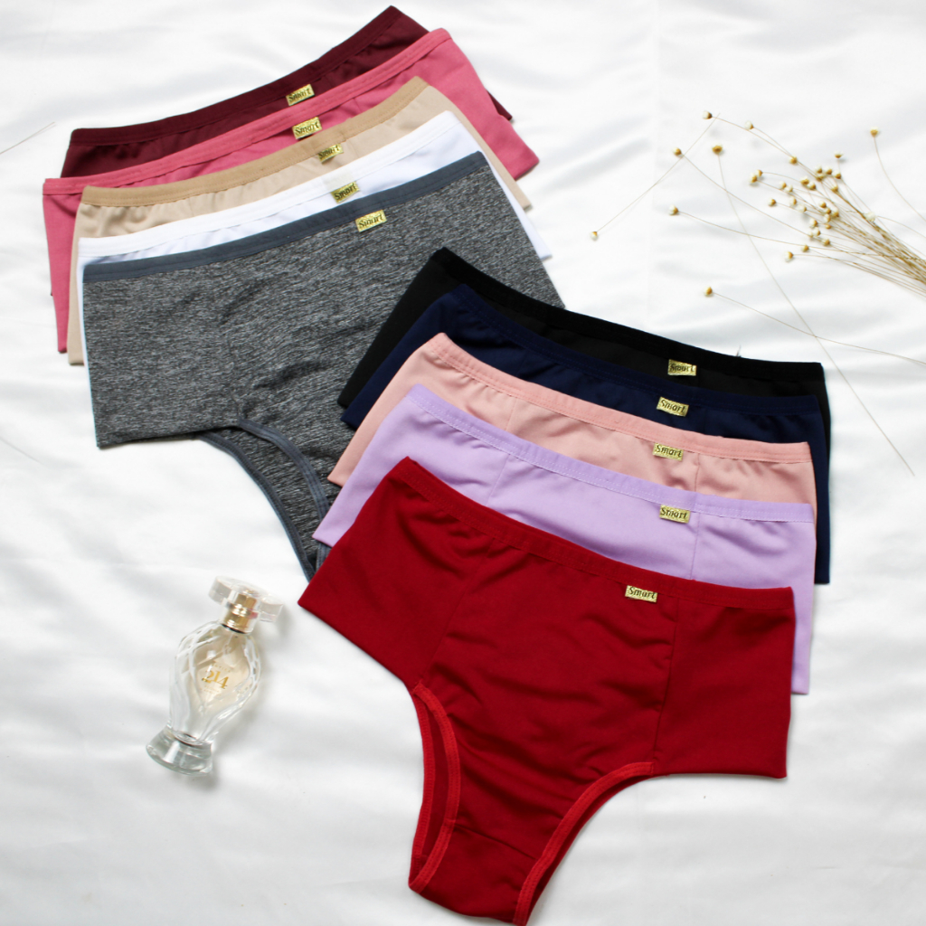 Calcinha Lingerie Pala Dupla Segura Barriga Conforto Premium | Shopee ...