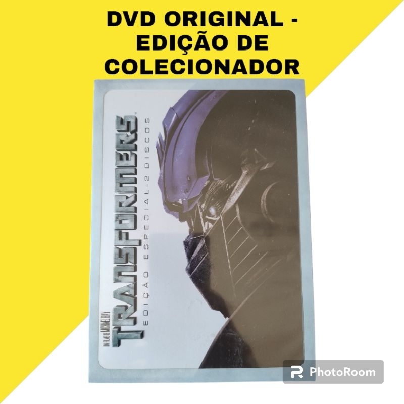 DVD ORIGINAL - TRANSFORMERS ( DVD DUPLO) | Shopee Brasil