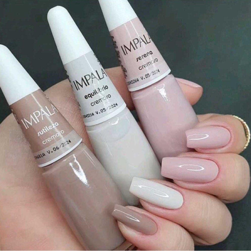 Kit 3 Esmalte Impala Serena, Equilíbrio e Sutileza | Shopee Brasil Kit 3 Esmalte Impala Serena, Equilíbrio e Sutileza | Shopee Brasil