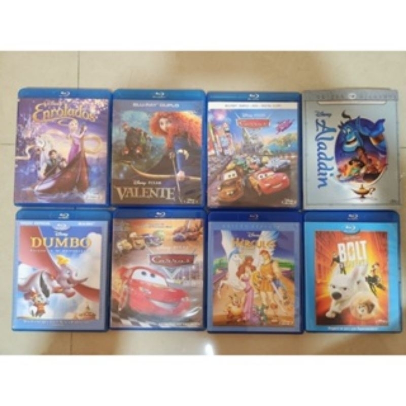 Saldão de BLU-RAYS Originais - em ótimo estado - Aladdin Valente Carros ...