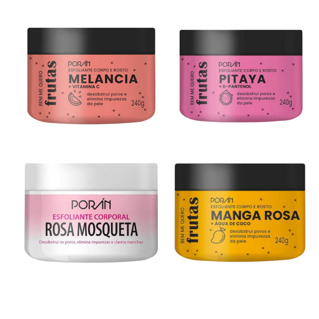 ESFOLEANTE CORPORAL E PARA O ROSTO Esfoliante natural com sementes de ...