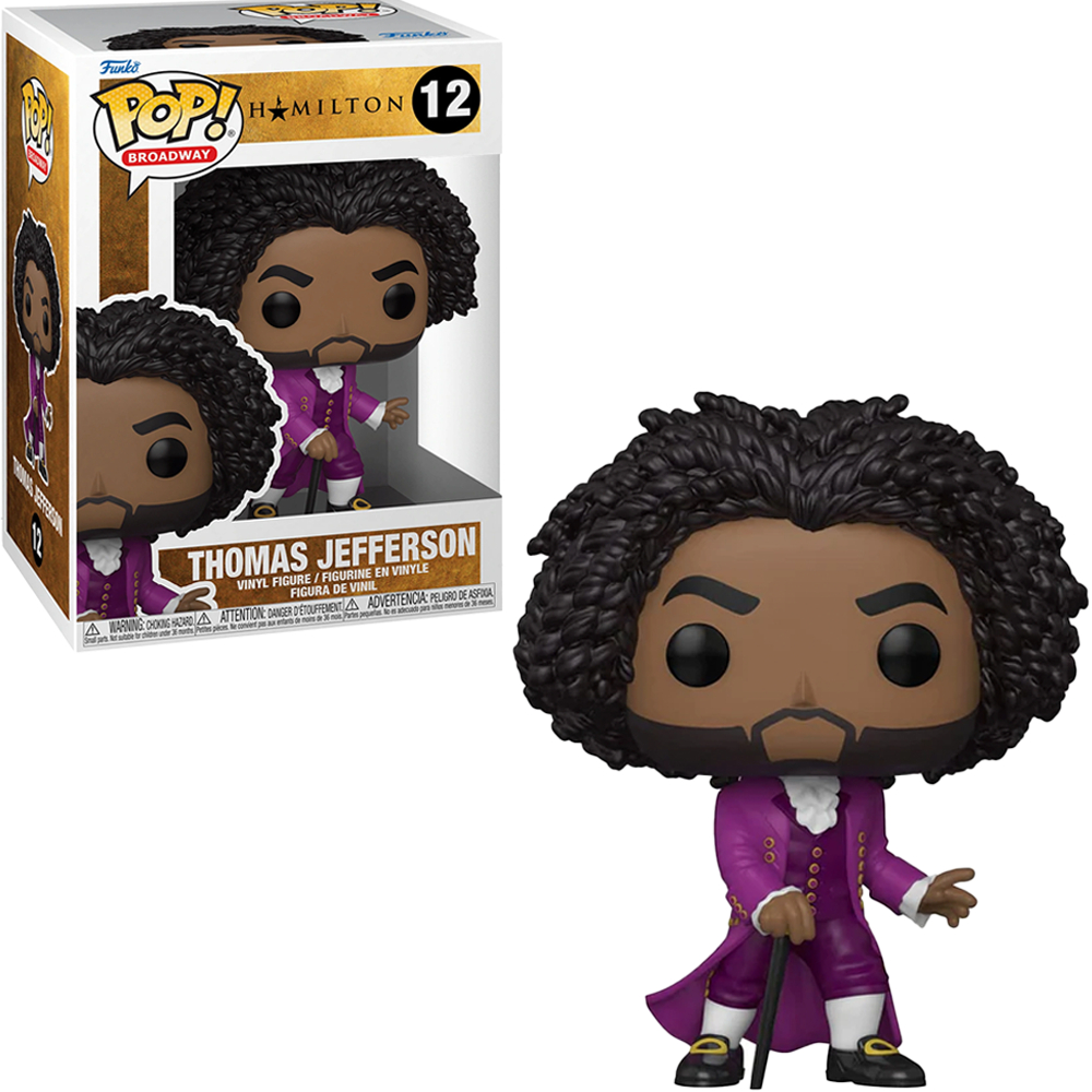 FUNKO POP BROADWAY HAMILTON - THOMAS JEFFERSON 12 NOVO ORIGINAL ...