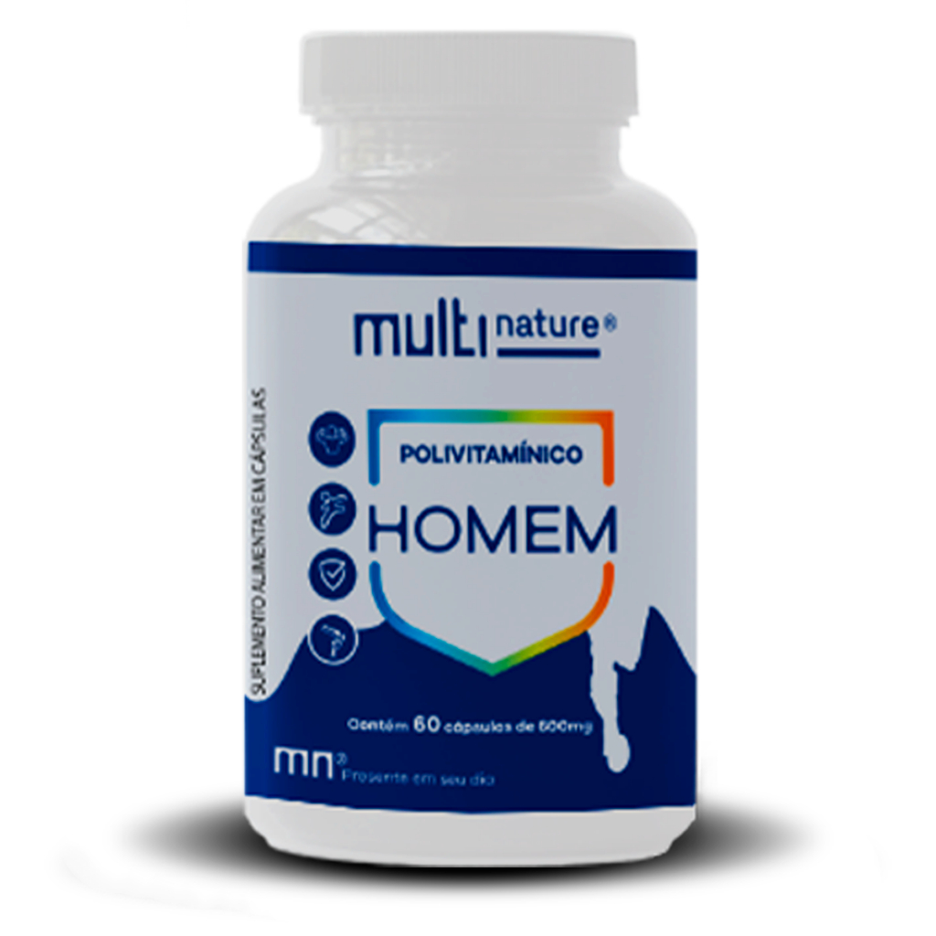 Multifort Homem Multivitamínico 500MG Polivitamínico Masculino ...