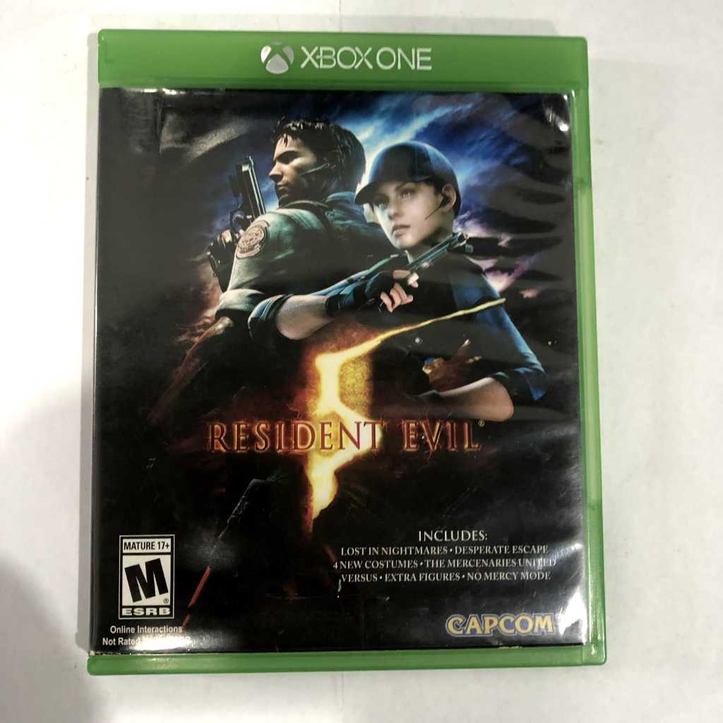 Jogo Resident Evil 5 Xbox One Mídia Física Original | Shopee Brasil