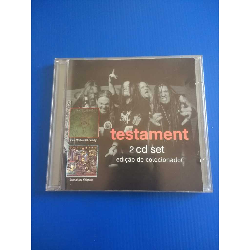 Cd Testament - 2 Cd Set (excelente) | Shopee Brasil