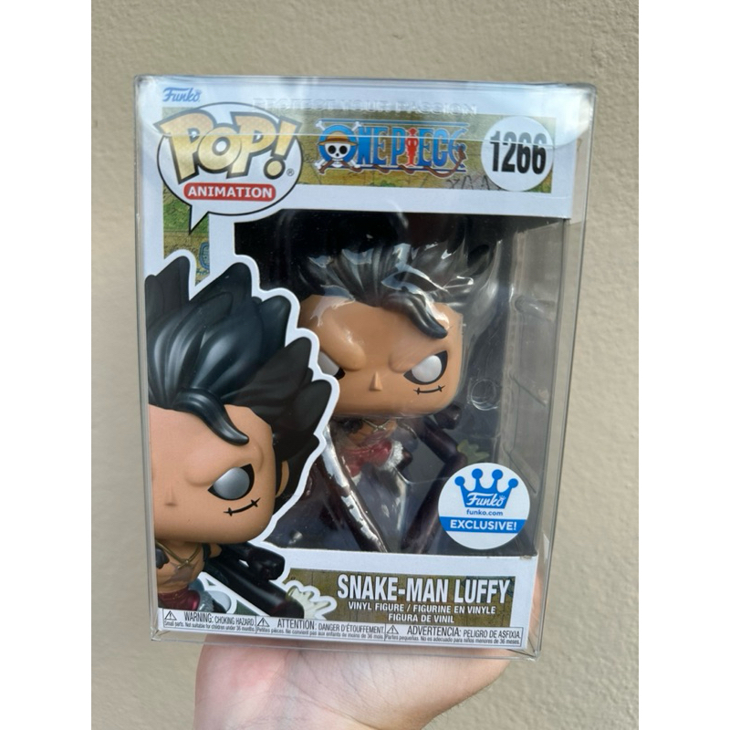 Funko pop! One piece- snakeman luffy metallic #1266 Funko shop | Shopee ...