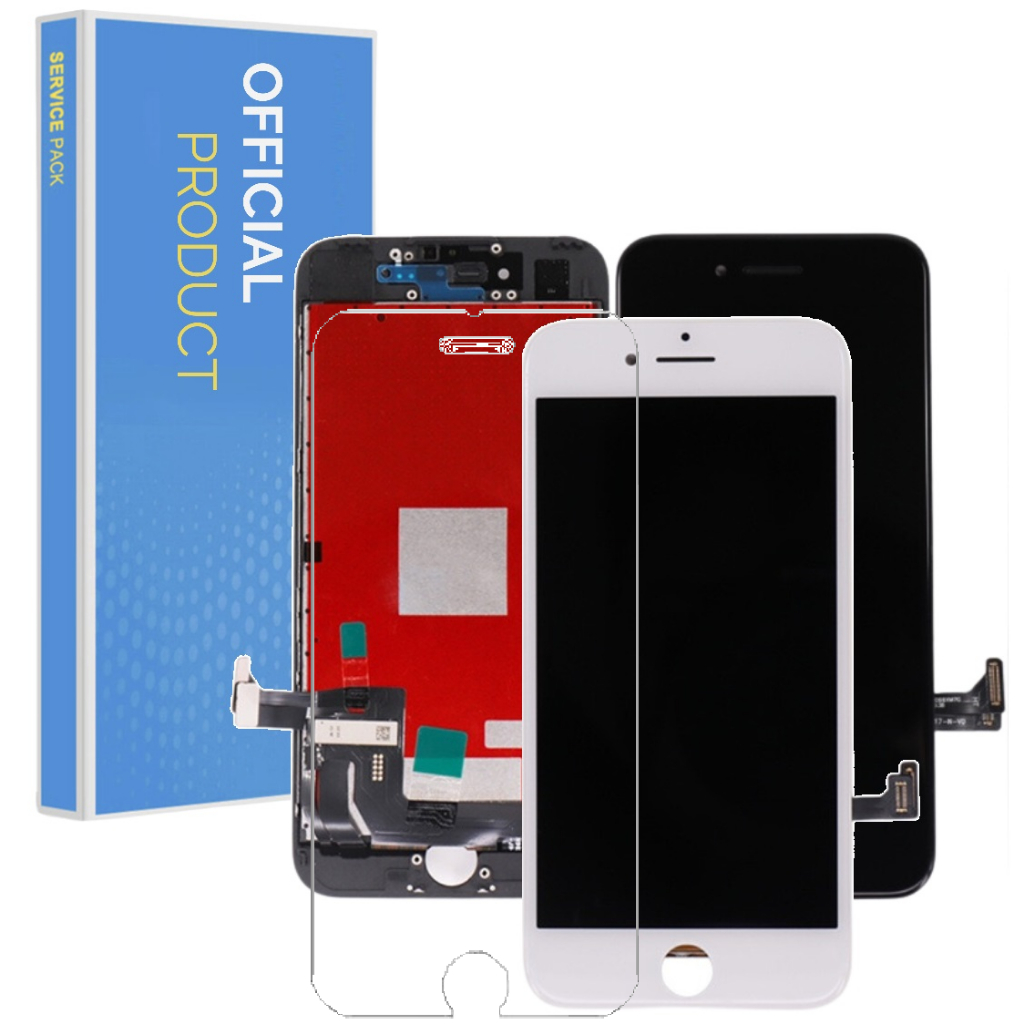 Tela Display Frontal Completa Compatível iPhone 8 A1863 A1905 + Película + 1 Ano Garantia ...