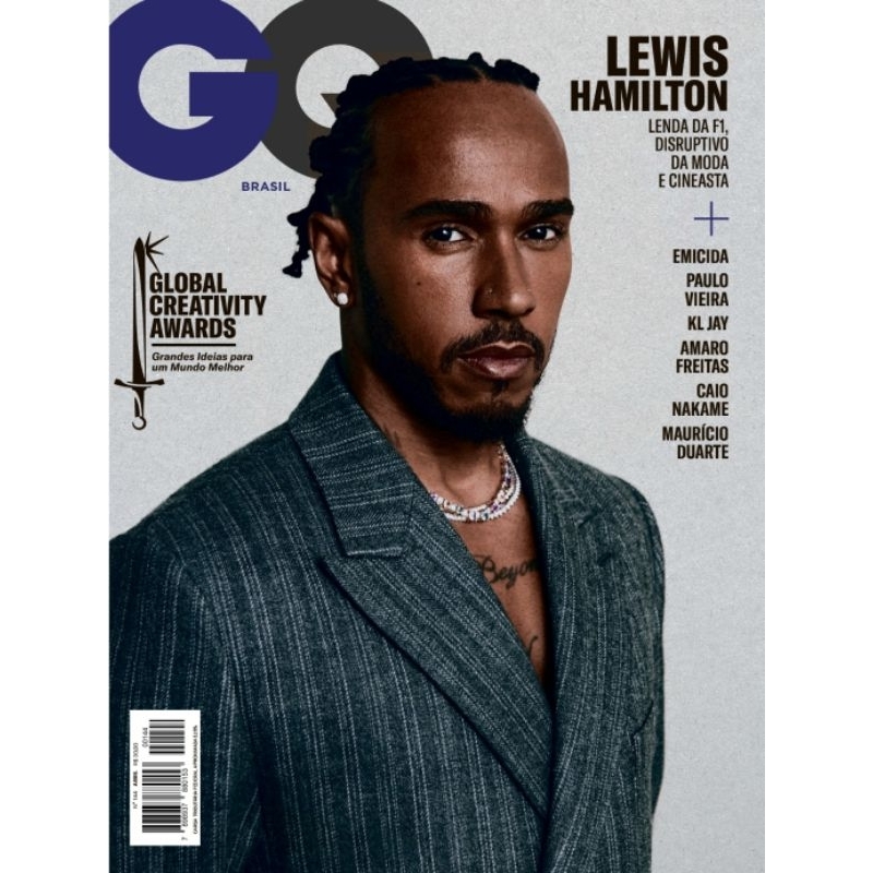 Revista Gq Edição 144 Abril 2024 Lewis Hamilton a lenda | Shopee Brasil
