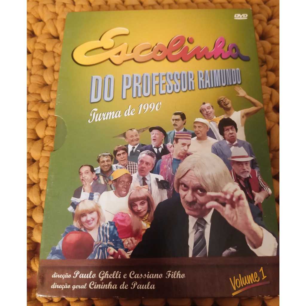 Dvd Escolinha do Professor Raimundo Vol. 1 - Turma de 1990 - Chico ...