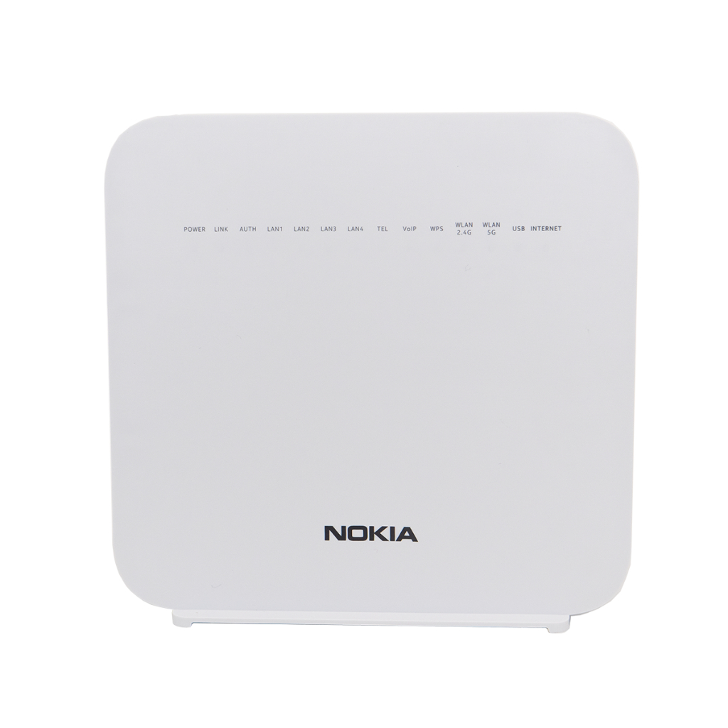 Modem Ont Optico Fibra Nokia 140W-H Dual Band 2.4/5Ghz Original ...