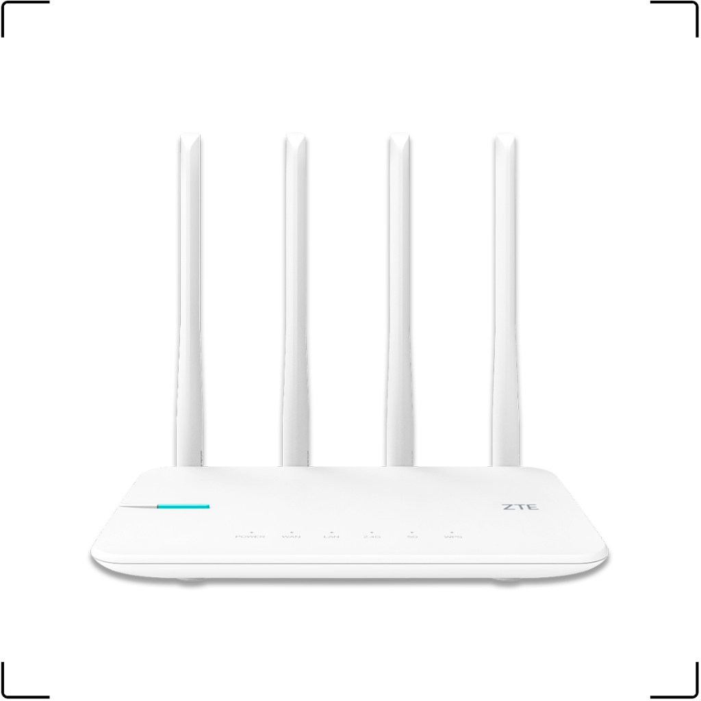 Roteador Zte Mesh Zxhn H199a Dual Band 2g/5ghz Semi-Novo C/ Fonte E ...