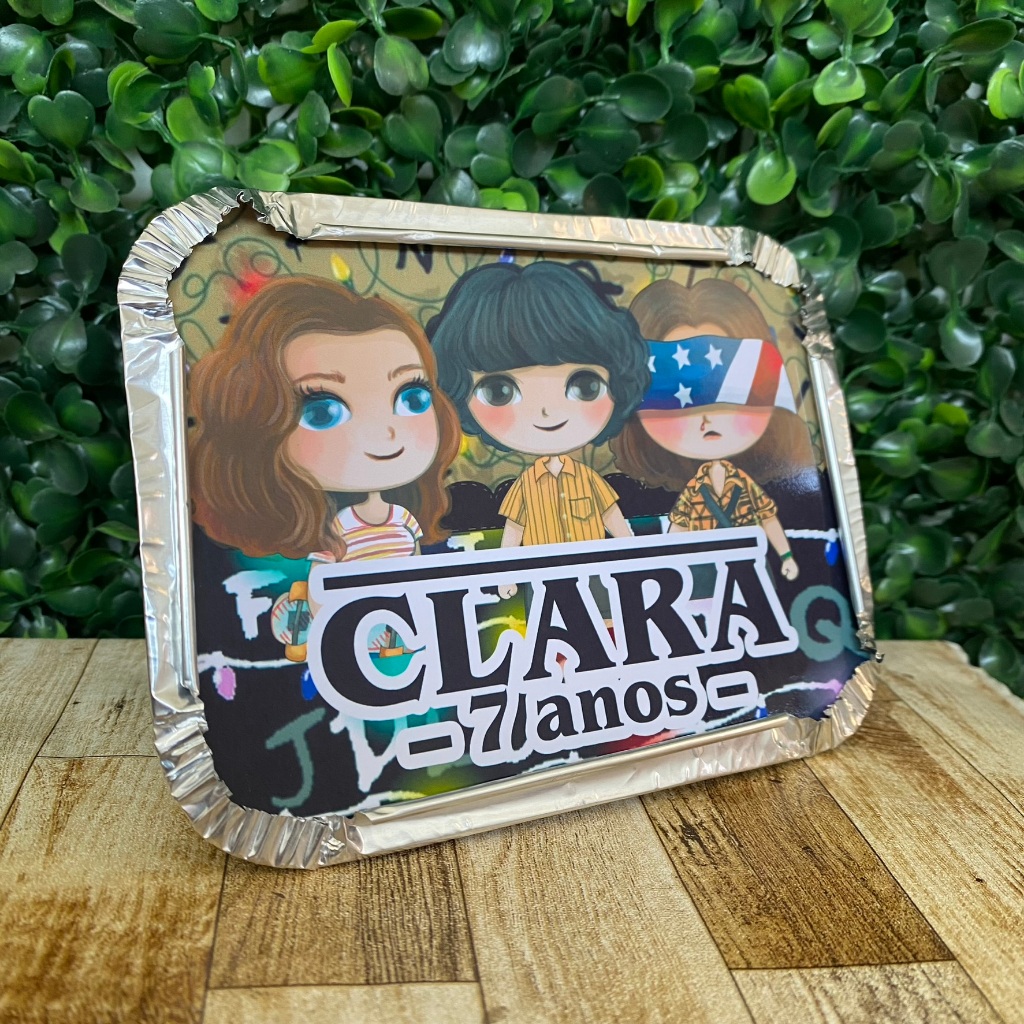 Marmitinha Personalizada Stranger Things Cute | Lembrancinha Festa ...