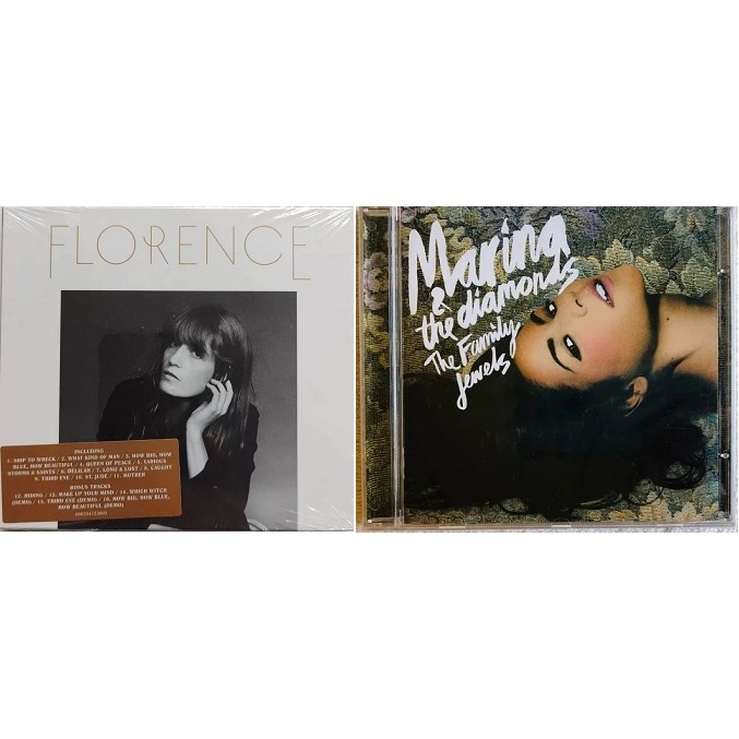 Cd Florence and The Machine + Cd Marina & The Diamonds (2 Cds) | Shopee ...