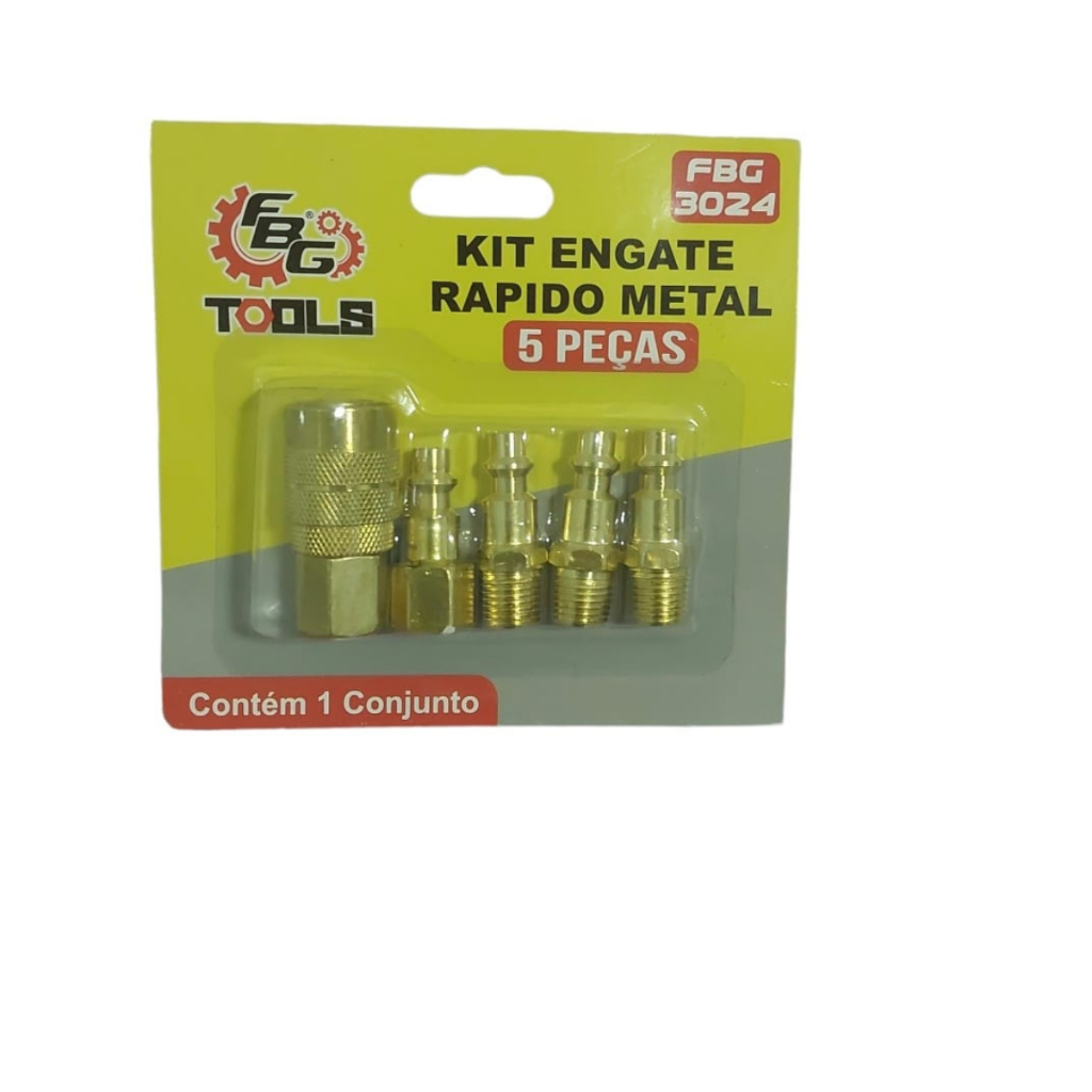Kit Engate Rapido metal 5 peças FBG Tools | Shopee Brasil