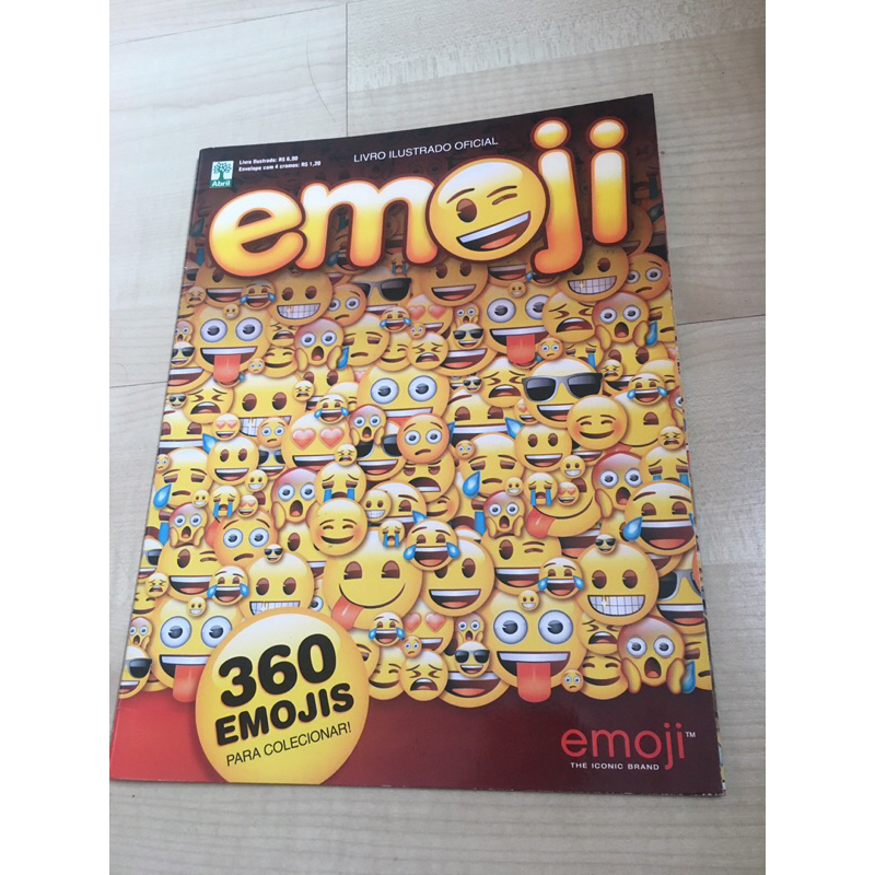 Álbum Emoji novo nunca usado | Shopee Brasil