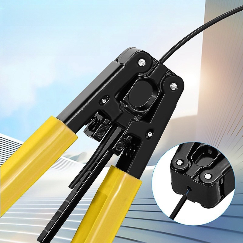 Alicate Decapador cabo de Fibra Optica Drop Flat Ftth Fibra bm | Shopee Brasil