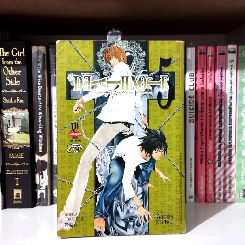Death Note Volume 5 Edição Antiga Raro Tsugumi Ohba Takeshi Obata Manga ...