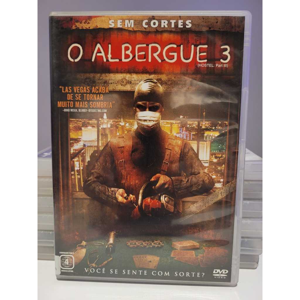 O ALBERGUE 3 - SEM CORTES - DVD - Original | Shopee Brasil