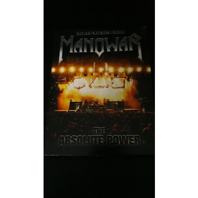 DVD Raro Manowar The Day The Earth Shook The Absolute Power | Shopee Brasil