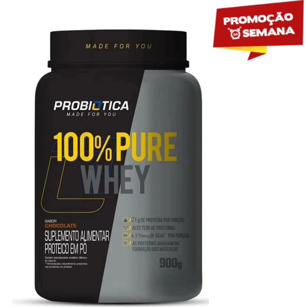 Whey Probiotica 100% pure POTE *baixo carbo* | Shopee Brasil