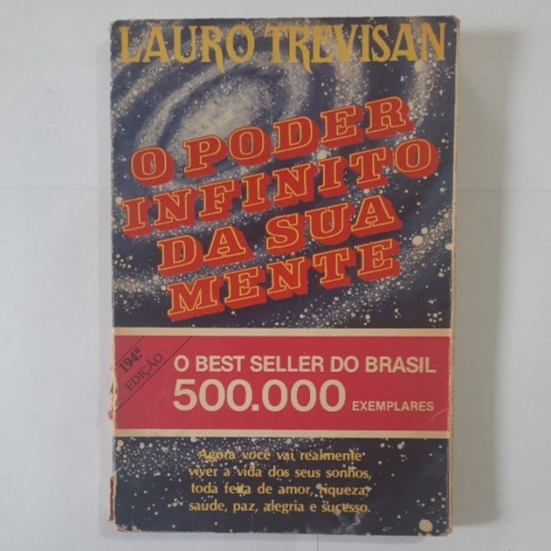 Livro O Poder Infinito da sua mente - Lauro Trevisan | Shopee Brasil