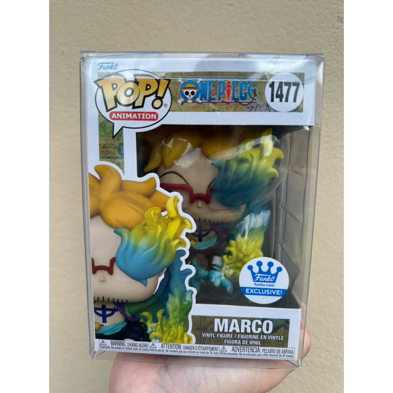 Funko pop! One piece- Marco the phoenix #1477 Funko shop | Shopee Brasil