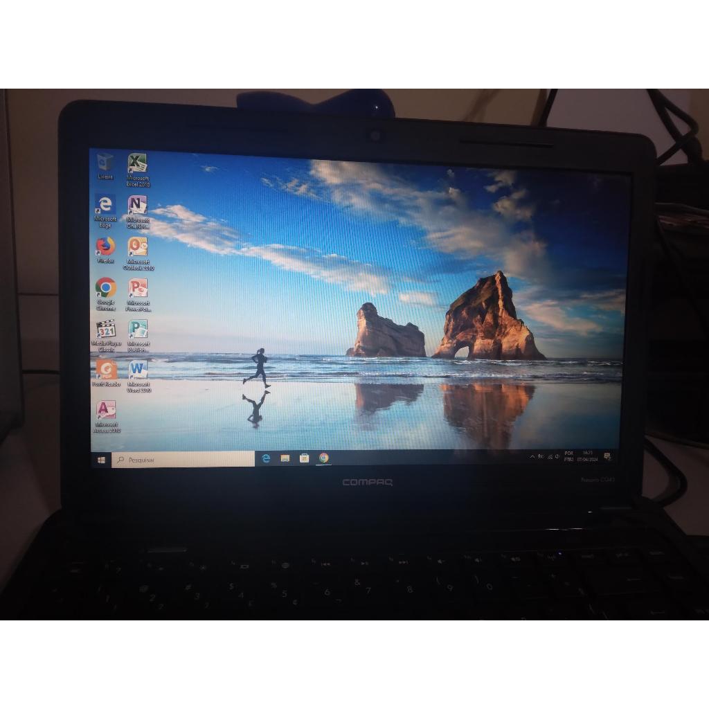 NOTEBOOK HP COMPAQ CQ43 4GB DE MEMORIA PROCESSADOR COREI3 HD DE 465 GB ...
