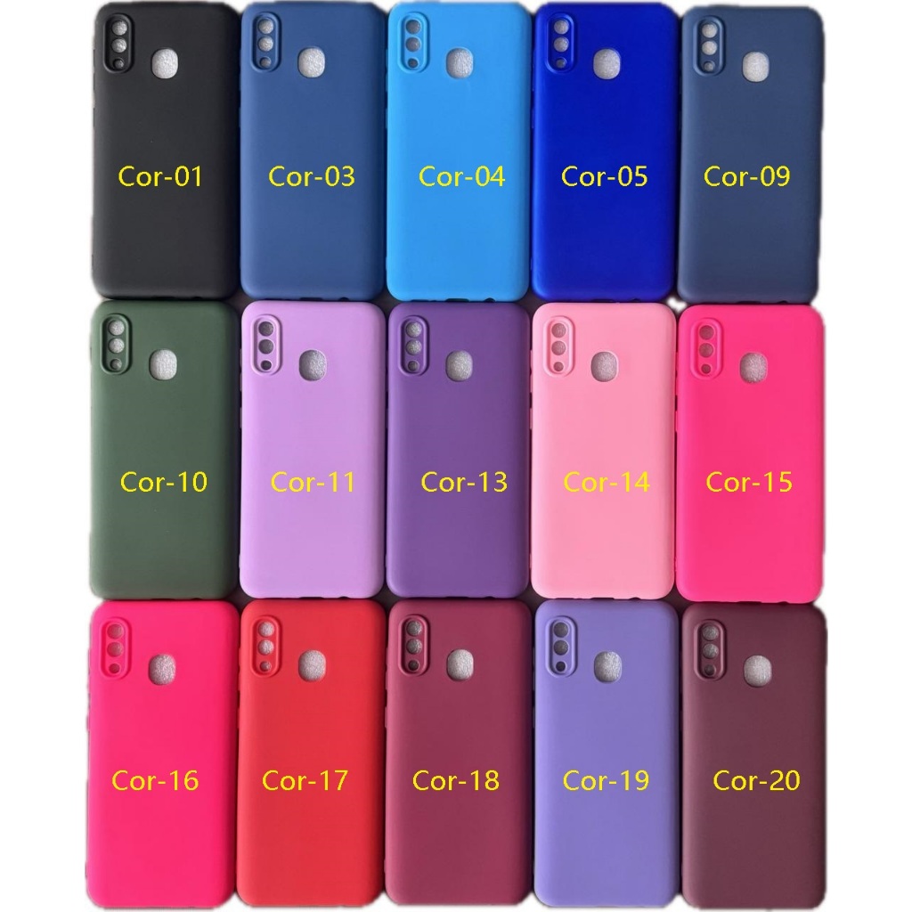 Capa Capinha Anti impacto Para Celular Samsung Galaxy A20 / A30 - Com ...