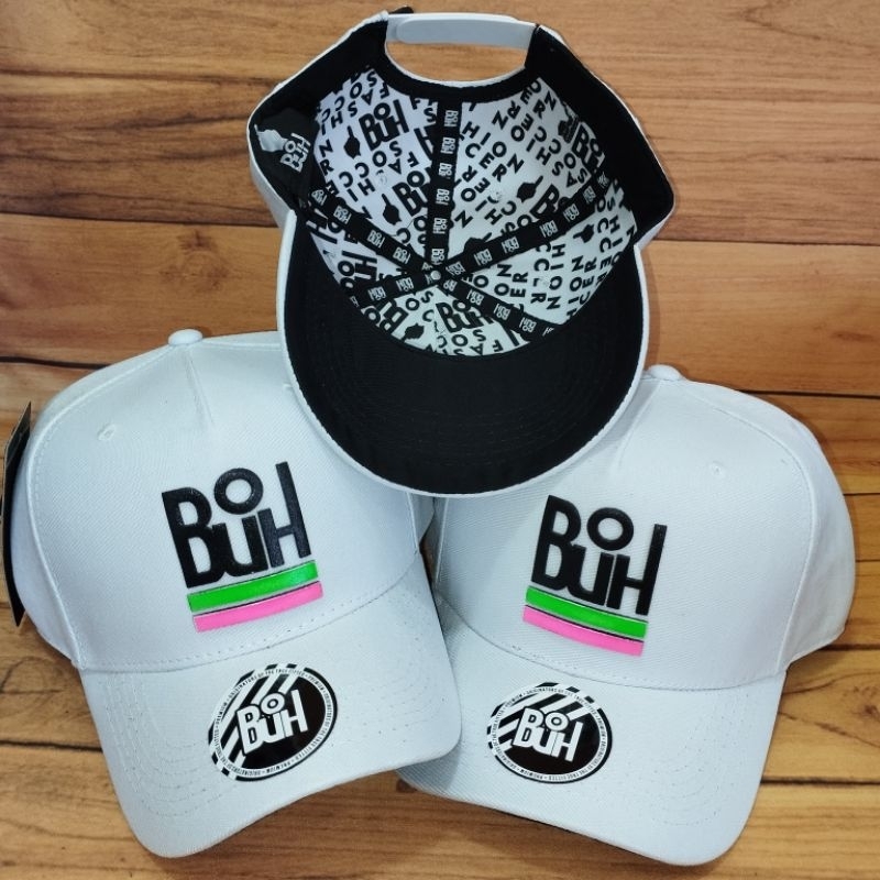 Boné BuH Masculino Feminino Lançamento Aba Curva Bordado/ Silkado ...