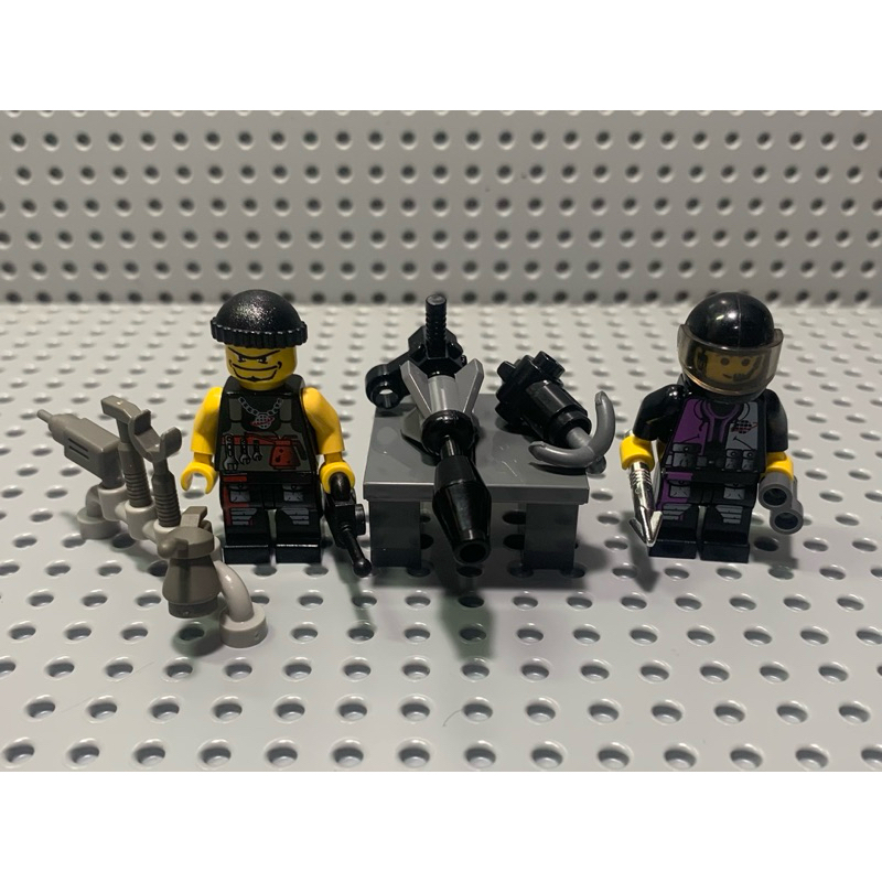 Lego Alpha Team 2 Minifiguras MOC várias itens 30 peças novas Lego ...