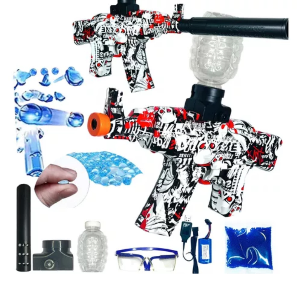 Brinquedo Arminha De Bolinhas De Gel recarregavel Orbs Rifle Elétrico ...