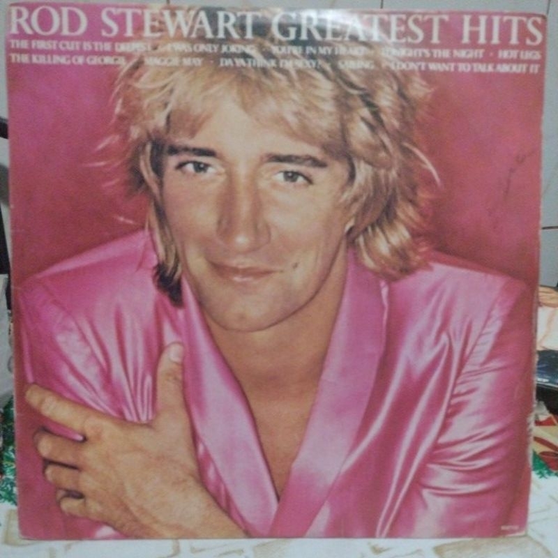 LP disco de vinil - Rod Stewart - Greatest Hits | Shopee Brasil