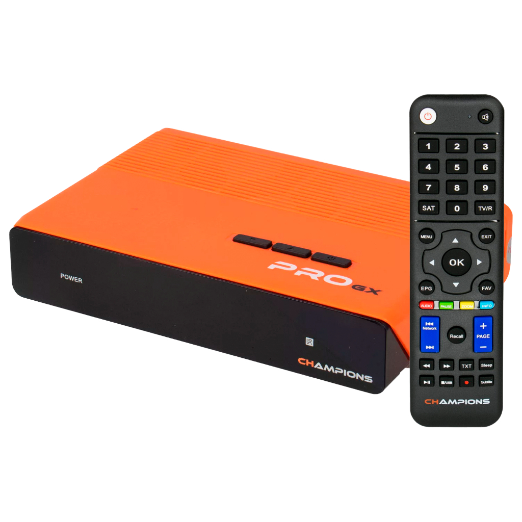Aparelho Receptor Digital Az-América Champions Pro GX Ultra HD 4K ...