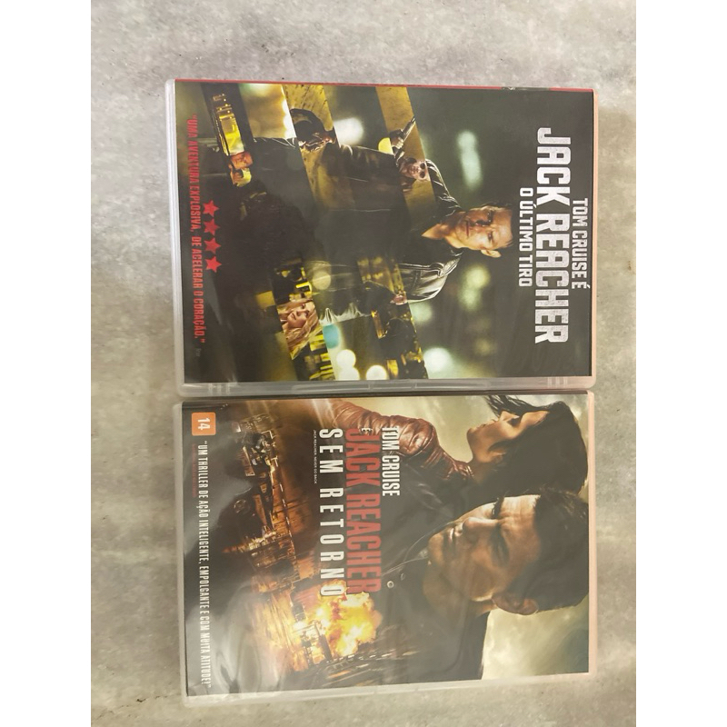 DVDs Jack Reacher O Último Tiro e Sem Retorno | Shopee Brasil