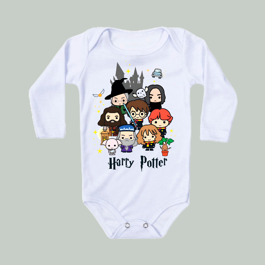 Body Bebê Personalizado Harry Potter Personagens | Shopee Brasil
