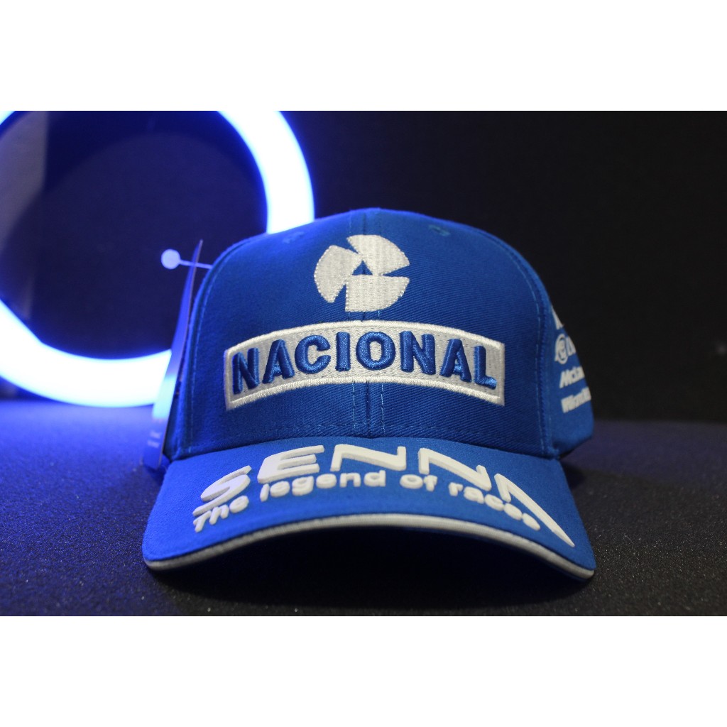 Boné Nacional Ayrton Senna F1 Fórmula 1 Premium ! | Shopee Brasil
