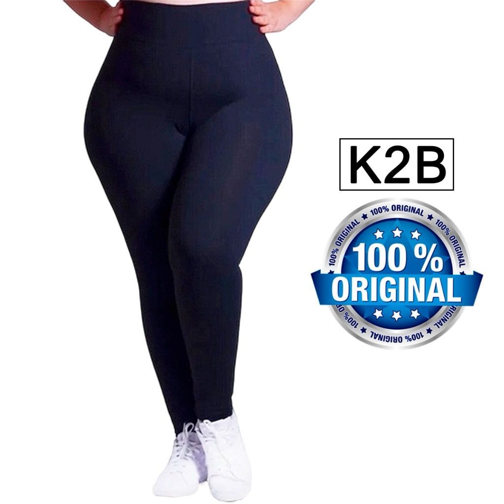 Calça Legging K2B Plus Size Envio 24h Fitness Academia Zero ...