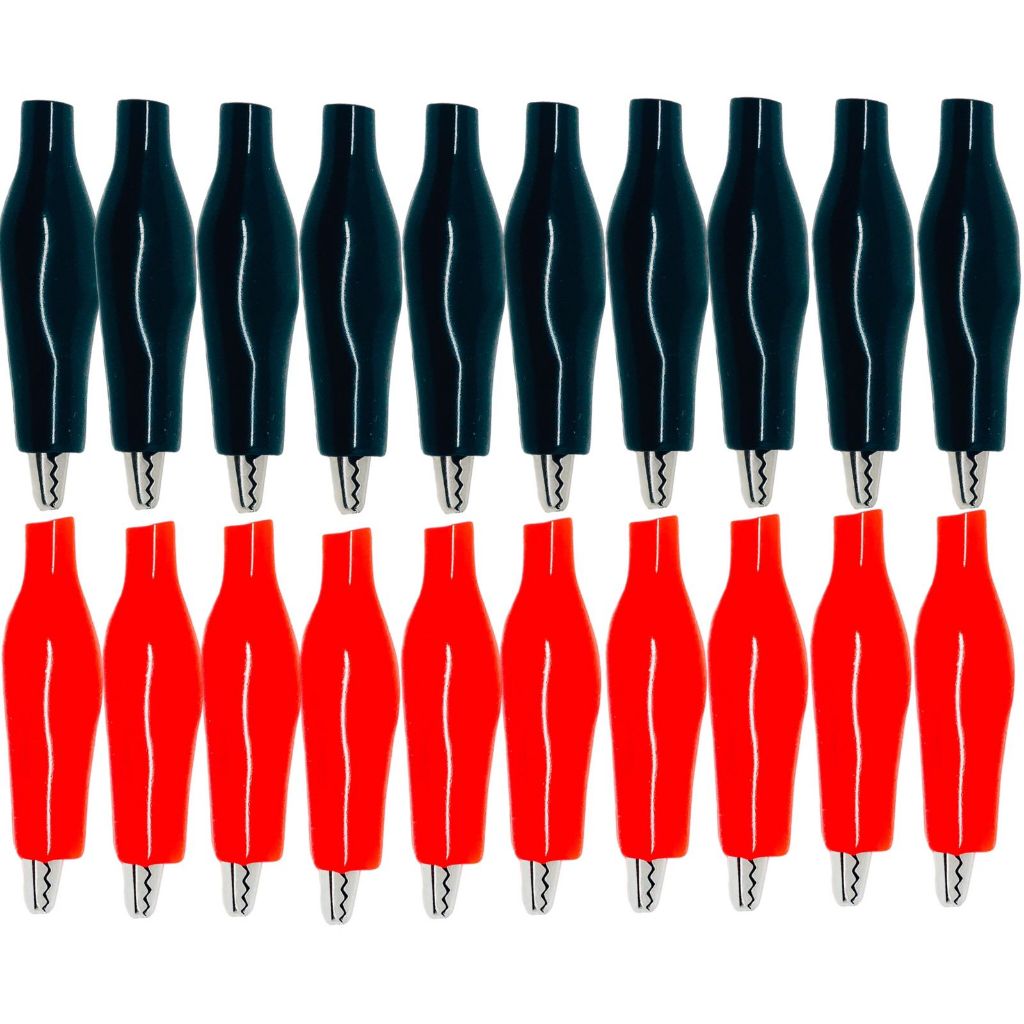 Kit 20 Mini Garra Jacare Jacarezinho Isolada 2.5cm 10 Pares | Shopee Brasil