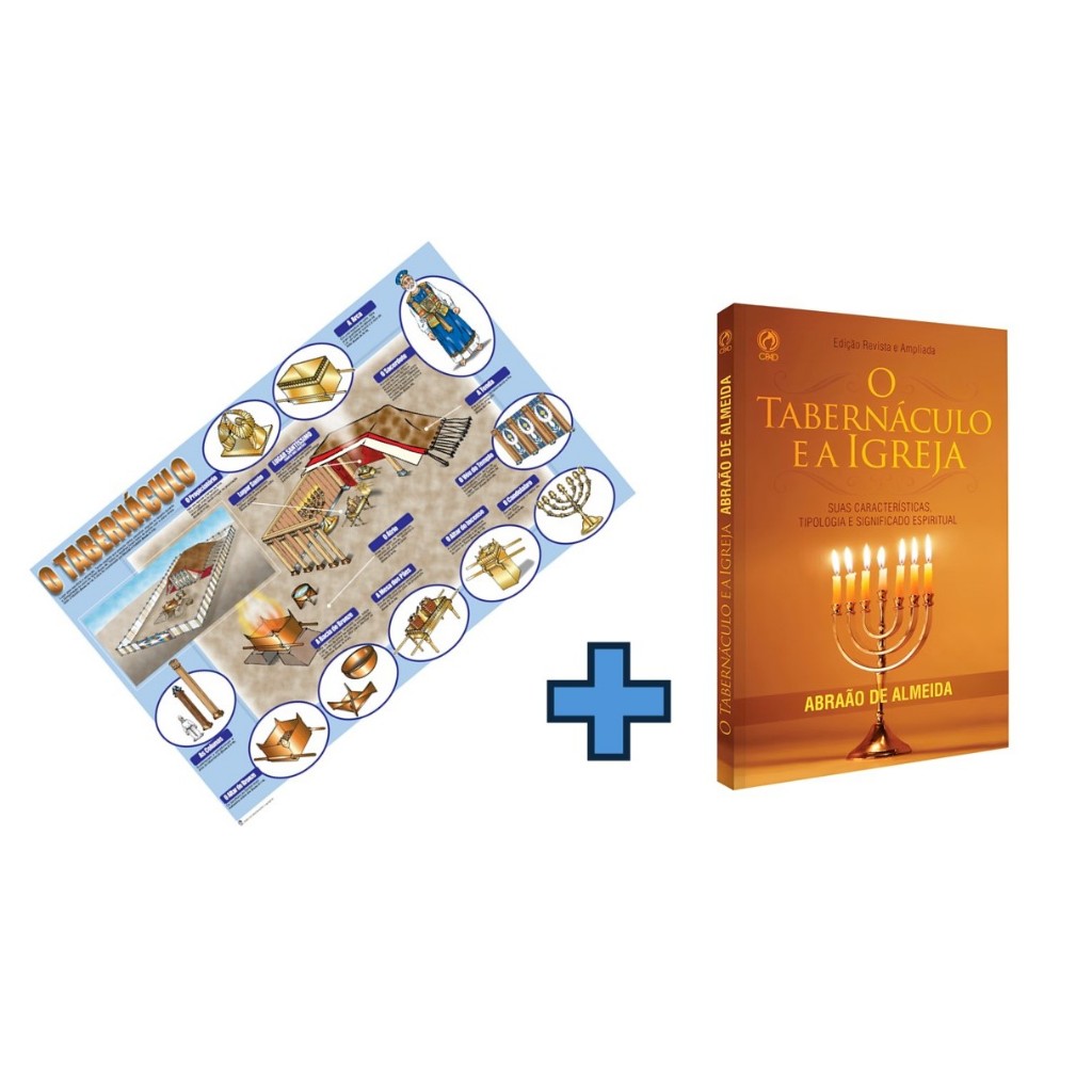 Livro O Tabernáculo e a Igreja + Poster Tabernaculo | Shopee Brasil