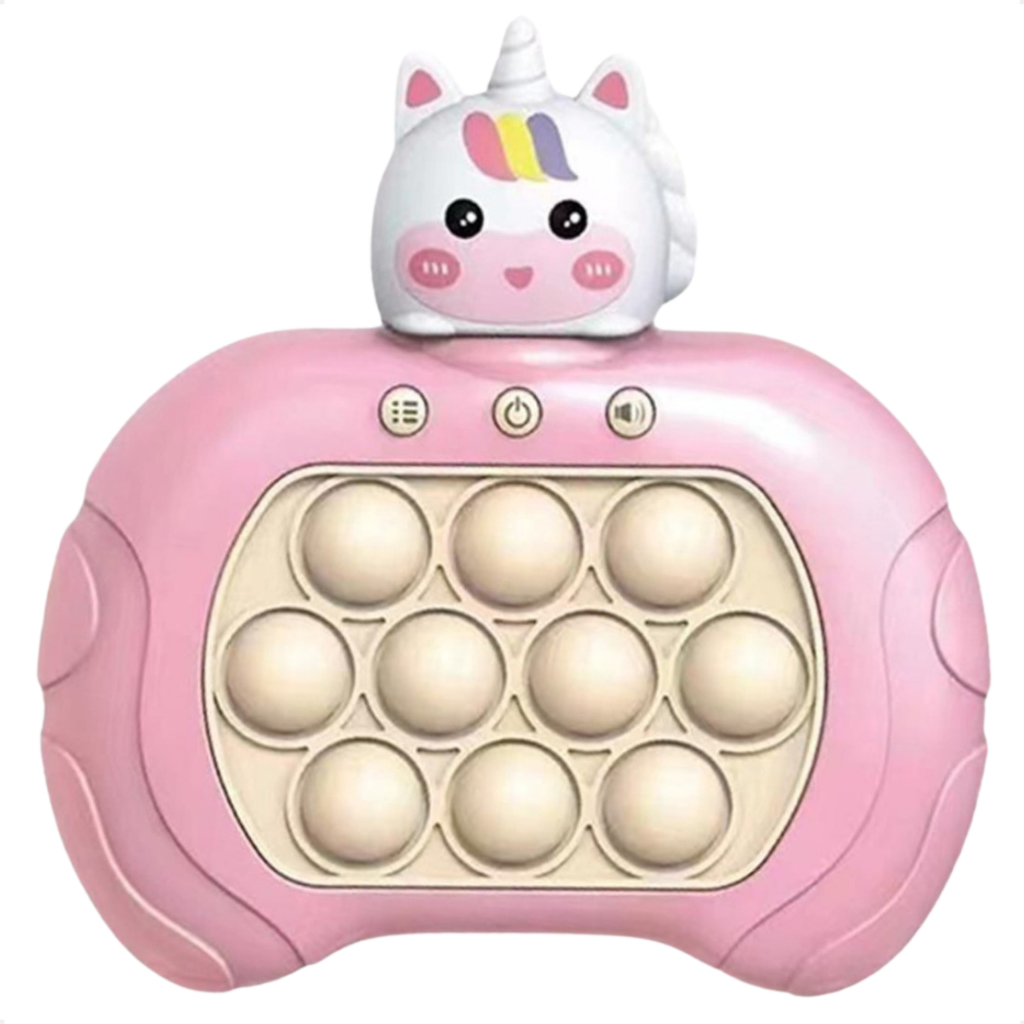 Pop it Eletronico popit brasil Gamer Console Anti Stress Crianças ...