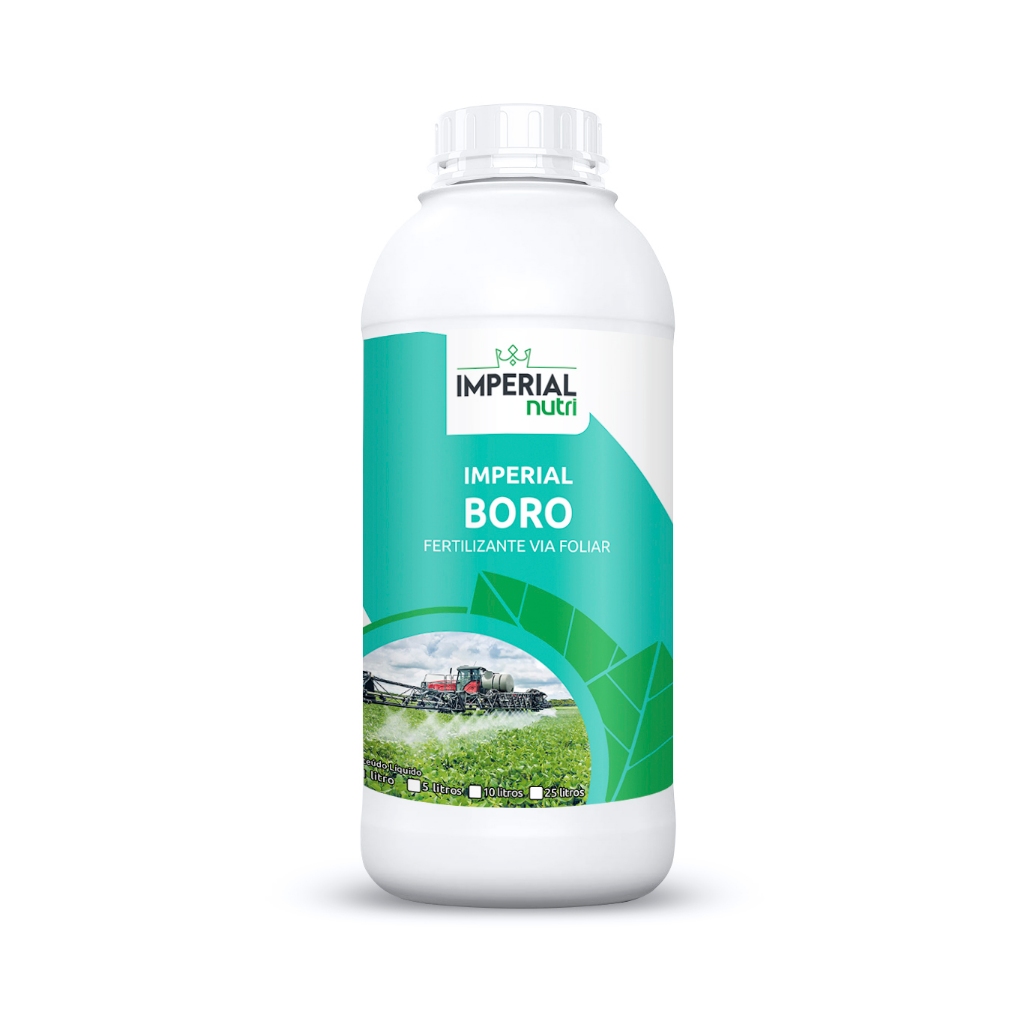 Adubo Foliar Fertilizante Boro 10 % - 1 Litro - Imperial Boro 10% ...