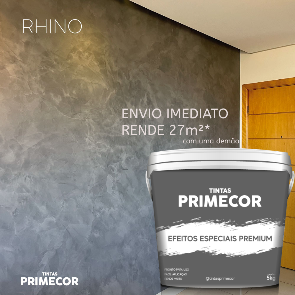Tinta Efeito Cimento Queimado Cinza Escuro 5kg Primecor Pronto para uso Rende 27m² | Shopee Brasil