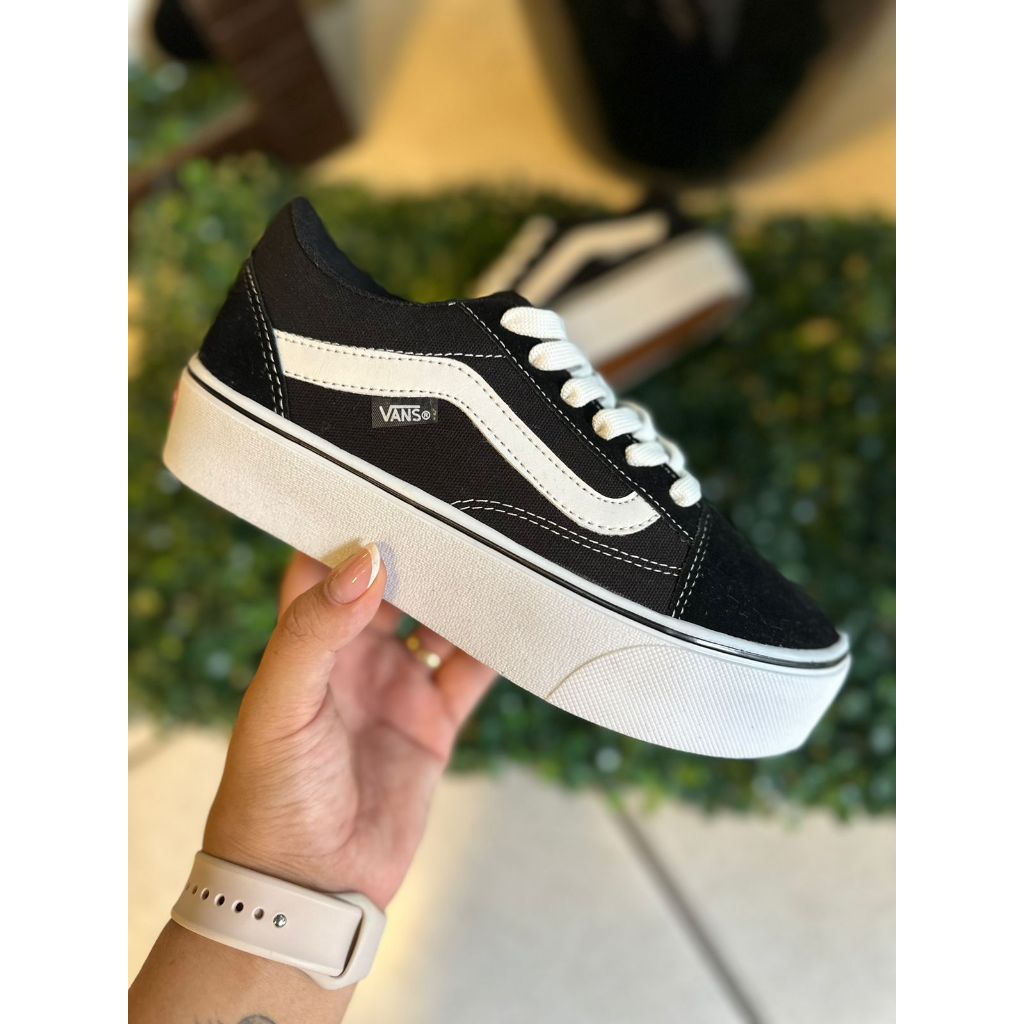 Tenis Vans Plataforma | Shopee Brasil