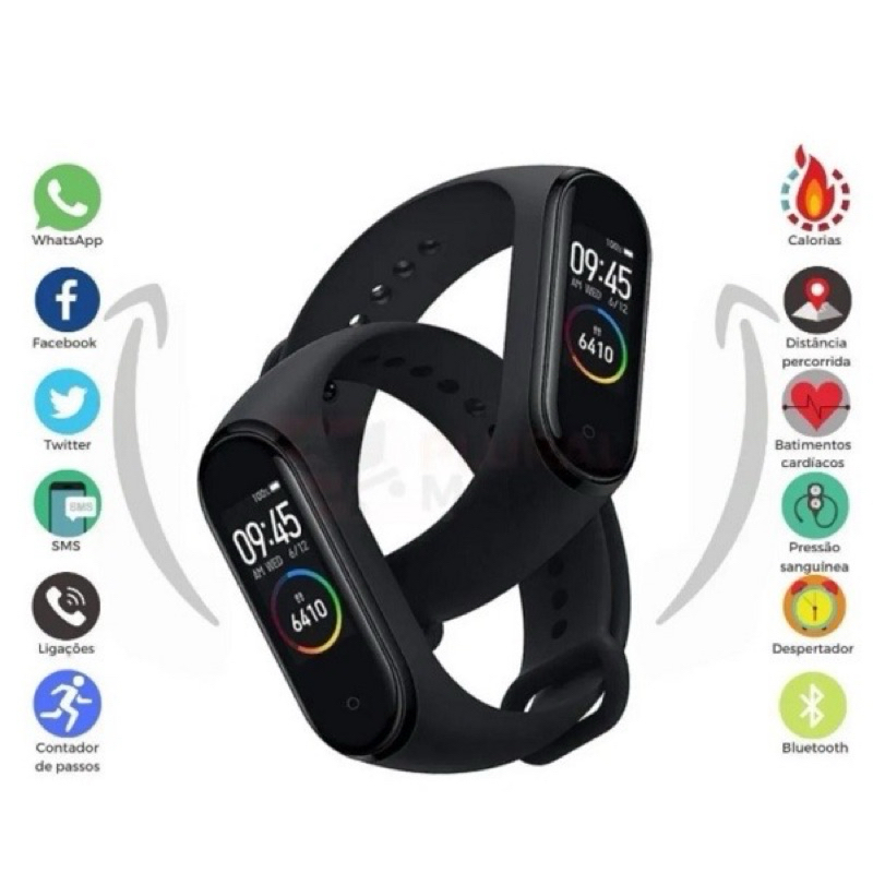 Relógio Inteligente Bluetooth Smartwatch M8 preto | Shopee Brasil