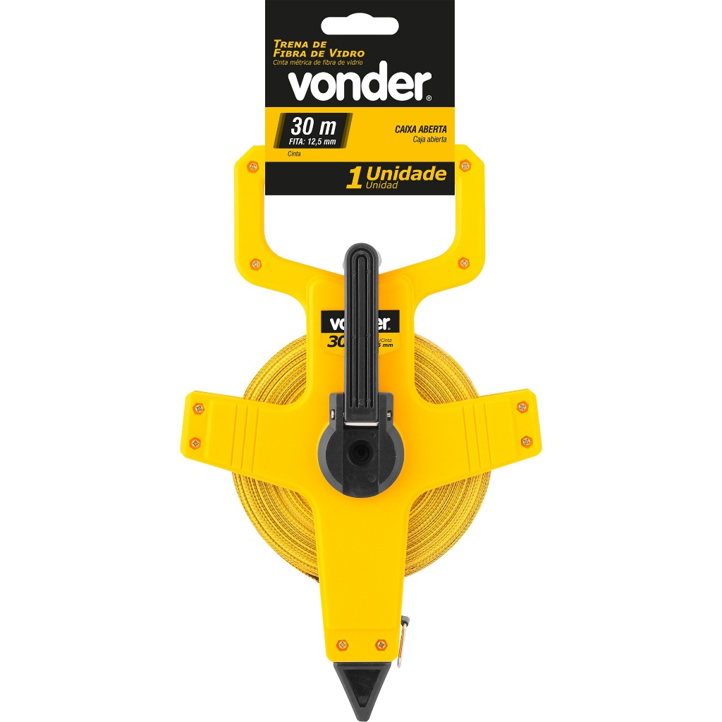 Trena de fibra longa com caixa aberta de 30 metros profissional ...