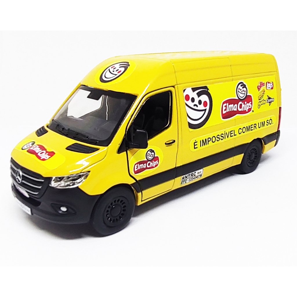 Miniatura Van Sprinter Elma Chips 1/48 12 cm | Shopee Brasil