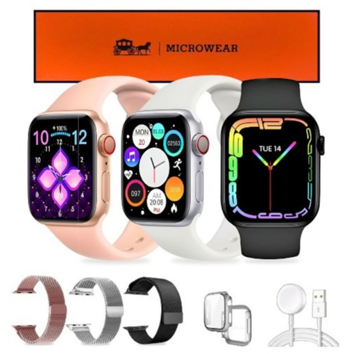 SMARTWATCH W59 MINI PRO ORIGINAL RELÓGIO INTELIGENTE SÉRIE 9 41MM GPS NFC CHAMADAS E MAIS ...