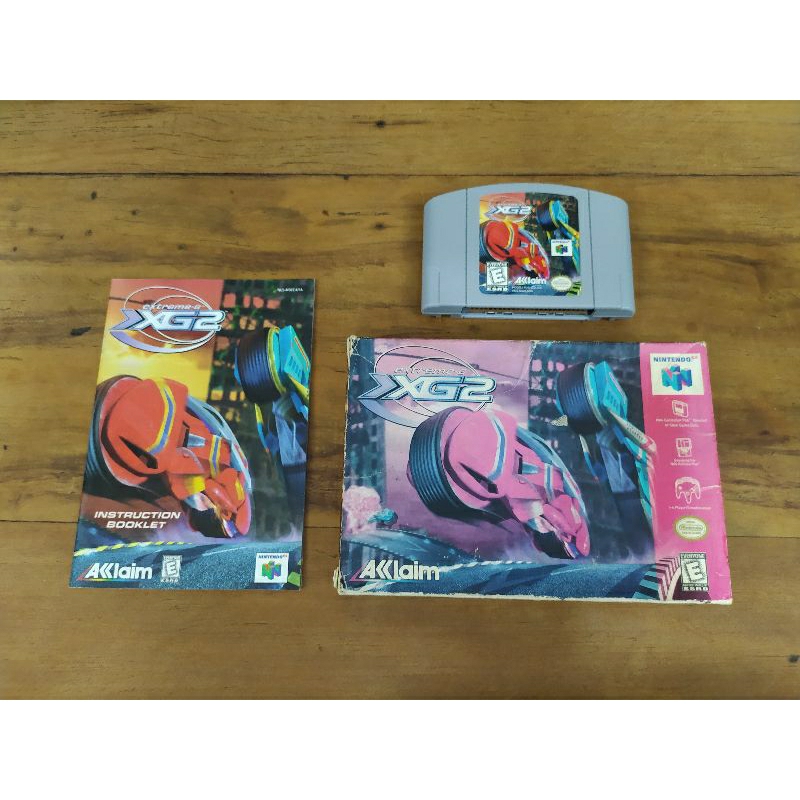 Extreme-G 2 N64 p/ Nintendo 64 c/ Caixa e Manual original Usado ...