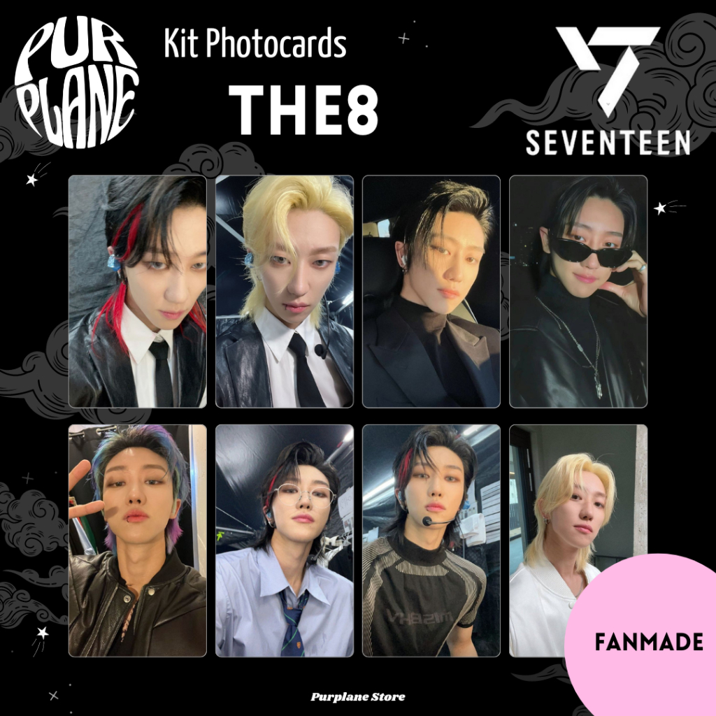 The8 Minghao Selca Photocards Seventeen Kpop Fanmade | Shopee Brasil