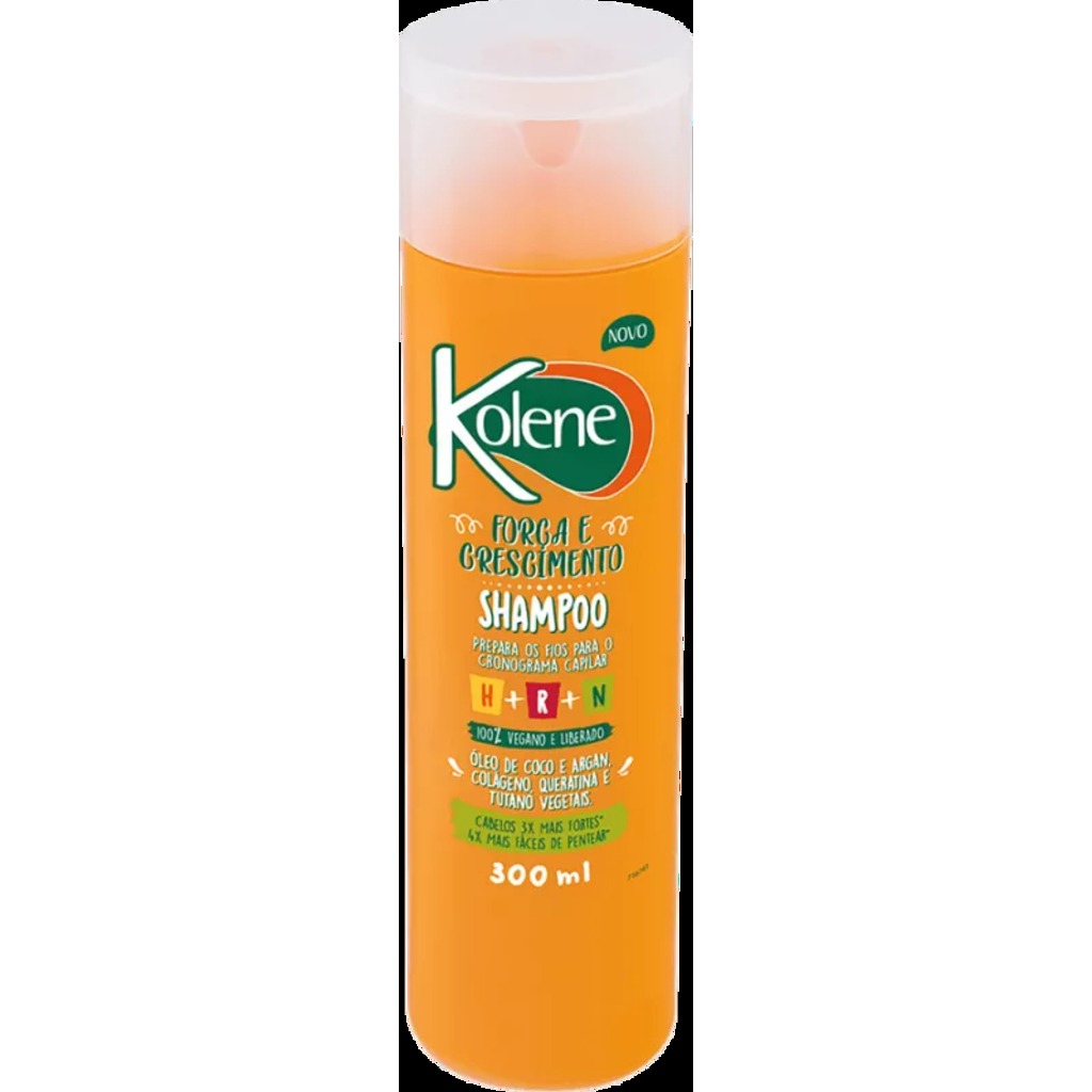 SHAMPOO KOLENE 300ML FORÇA E CRESCIMENTO. | Shopee Brasil